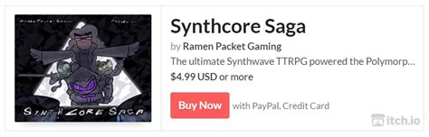 Synth Core Saga By Ramen Packet Gaming