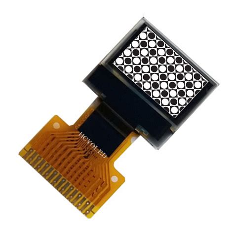 Small Sized White OLED Display With Wide Temperature Range For Medical Handheld OLED Display