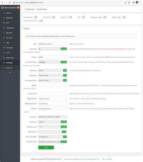 How To Use Aapanel Installation Configuration And Security