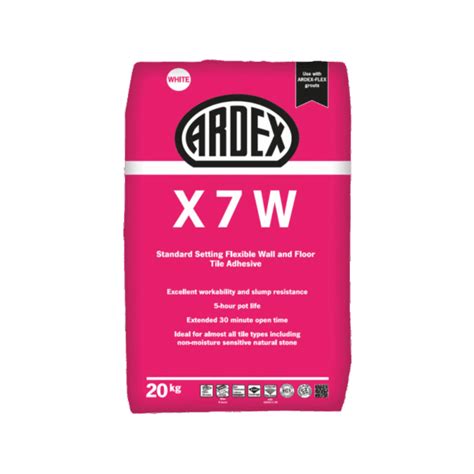 Ardex X 7 Flexible Standard Set Adhesive Solseal