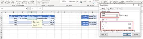 Data Validation Date Time Format In Excel Google Sheets Auto VBA