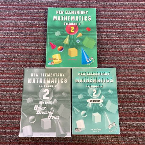 New Elementary Mathematics 2 Syllabus D Quick Revision Guide Worksheets Library