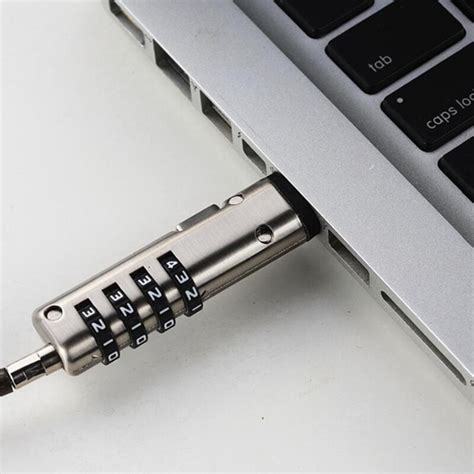 Digital Universal Lock USB Laptop Security Cable Grandado