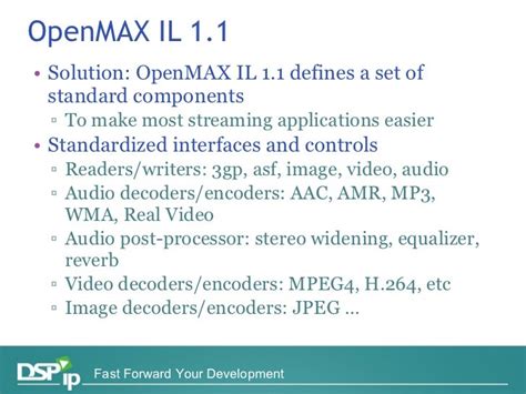 Openmax Overview