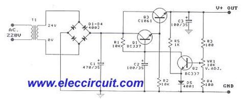 Transistor Only Power Suply Page