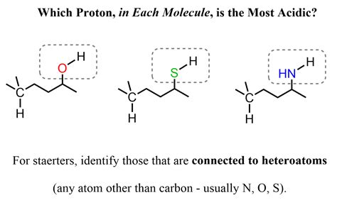 How To Find The Most Acidic Proton Chemistry Steps