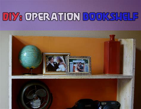 DIY Operation Bookshelf ERIKA LEE SEARS