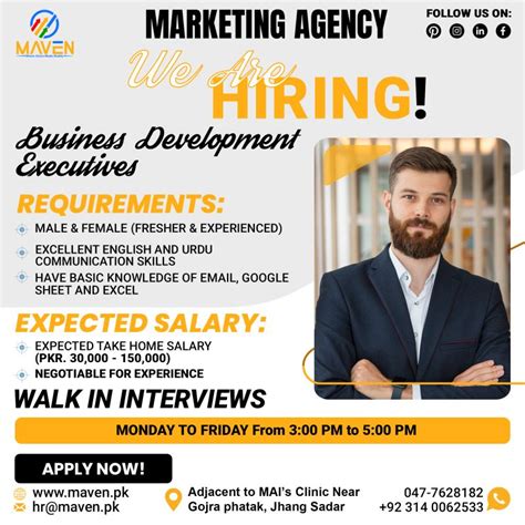 Hiring Businessdevelopmentmanager Maven