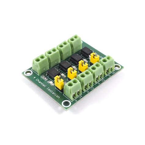 Opto Isolation Module 4 Channel Make Electronics
