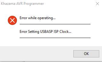 Fixing USBASP Clone Clock Error Firmware Upgrade Guide
