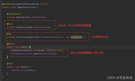 如何mock一个list类型的属性 mock list csdn博客