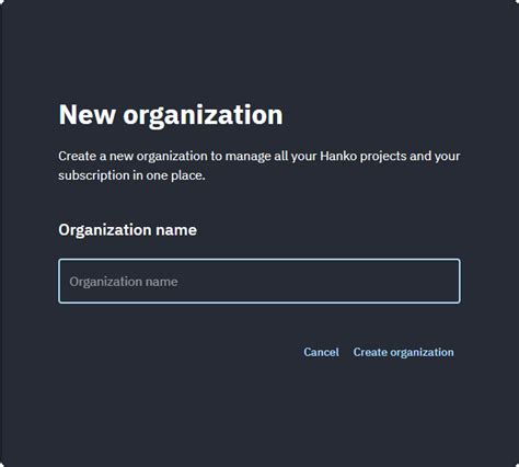 Getting Started With Hanko Cloud Hanko