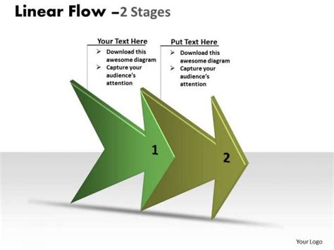 Marketing Diagram Linear Arrow Process Stages PowerPoint Templates