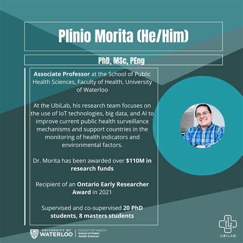 Meet Plinio Morita He Him Phd Msc Peng Plinio Is An Associate
