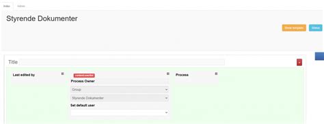 Set Your Own Document Status Antenor OTG