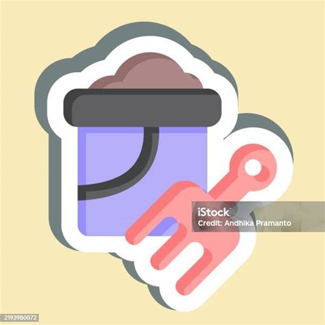 스티커 버킷 여름 기호와 관련이 있습니다 디자인 편집 가능 0명에 대한 스톡 벡터 아트 및 기타 이미지 0명 가상현실 가정 생활 Istock