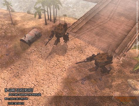 gdi titans guarding the riverside image tiberian sun redux mod for c