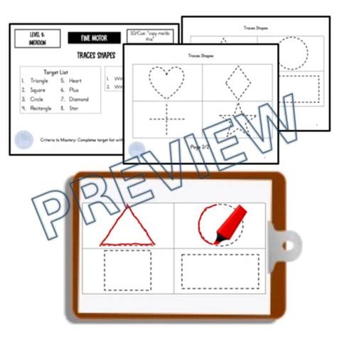 Tracing Simple Shapes VB MAPP Writing 12 M By Spectrum Solutions