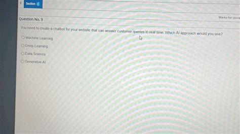 Siction Question No Marks For Corre You StudyX