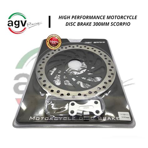 Agv Disc Disc Disc 300mm 厚支架黑色 Pnp 蝎子新蝎子 Z 蝦皮購物