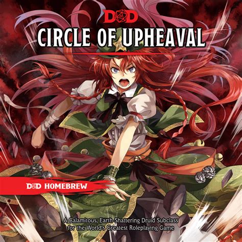 Circle Of Upheaval An Earth Shattering Druid Subclass That Leaves Foes