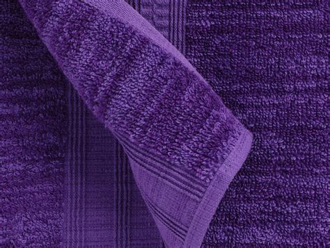 Blue Grass Brown 100 Cotton Bath Towel Edria Plus By Spaces