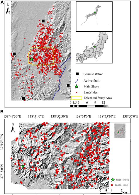Frontiers Assessment Of Earthquake Triggered Landslide Susceptibility Considering Coseismic