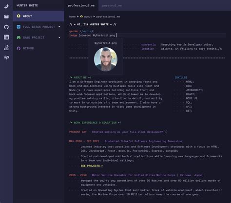 Github Kitkatnikks Portfolio Personal Portfolio Of Recent Coding
