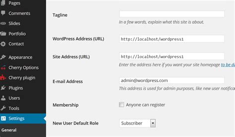 wordpress Как перенести сайт с локального сервера на хостинг Центр