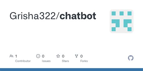 GitHub Grisha Chatbot