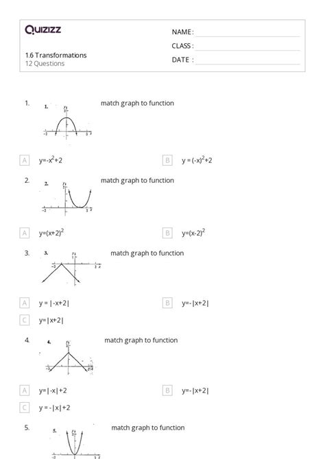 50 Transformations Worksheets For Kindergarten On Quizizz Free