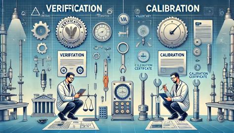 the differences between verification and calibration just measure it