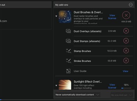 Where Do I Find Built In Free Add Ons Pre V2 Archive Of Ipad Questions Affinity Forum