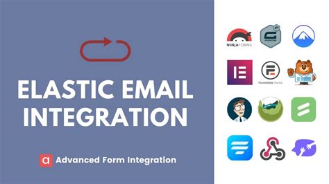 Elastic Email Integration Advanced Form Integration Youtube