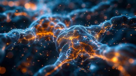 premium photo closeup visualization of neural networks and synapses