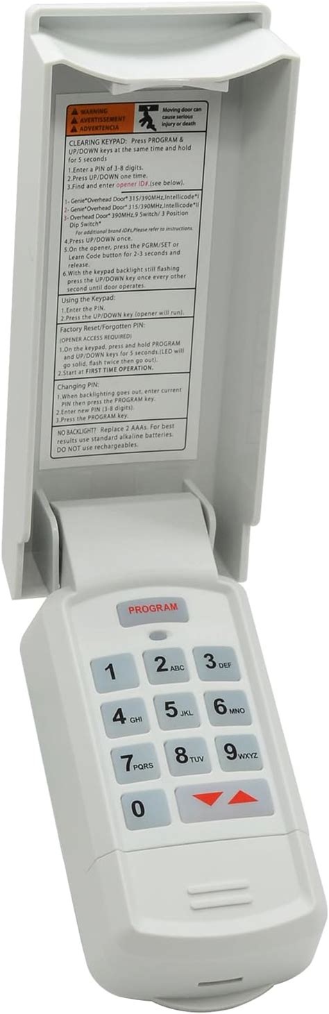 Genie Wireless Keypad Gk R At Amelie Woolley Blog