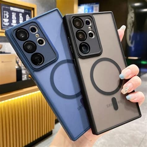 Jual Translucent Magsafe Case For Samsung S24 S24 S24 ULTRA PLUS 5G Shopee Indonesia