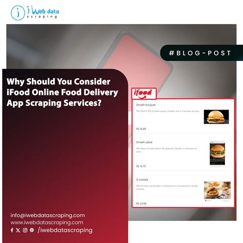 iFood Online Food Delivery App Scraping Services: Data Insights | Medium