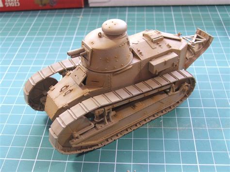 Panzerserra Bunker Military Scale Models In 1 35 Scale Renault Ft 17 Gun Tank And Ft 17 Tsf