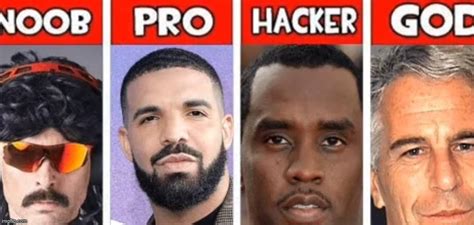Noob Vs Pro Vs Hacker Vs God Imgflip