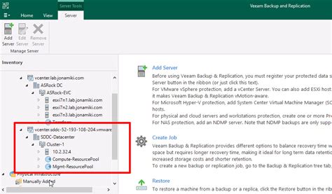 Migrate VMware VMs From An On Prem DC To VMware Cloud On AWS VMC Using Veeam Backup And