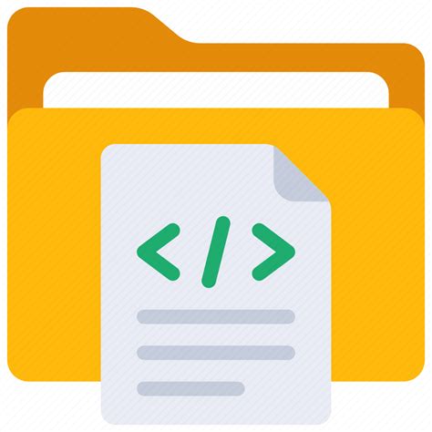 Code File Folder Files Computing Icon Download On Iconfinder