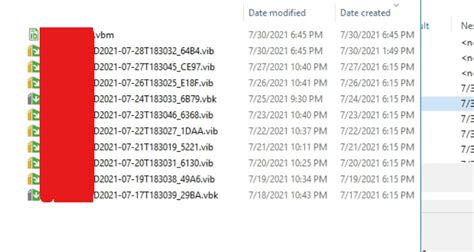 removing increments newbie r veeam