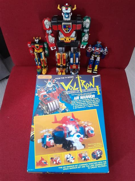 Voltron Robot Set With Air Warrior Hobbies And Toys Memorabilia