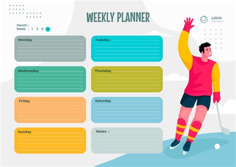 Dynamic Weekly School Timetable Template With Colorful Design — Kapwing