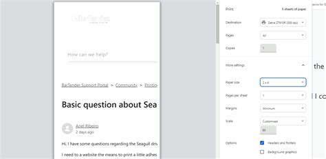 Basic Question About Seagulls Driver Seagull Support Portal