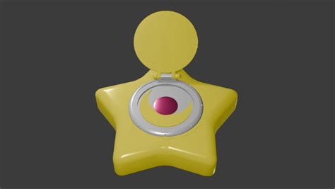 Sailor Moon Star Locket STL File For D PrintingCults