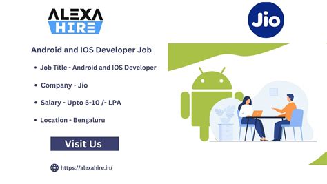 jio is hiring android and ios developer job apply right now alexa hire