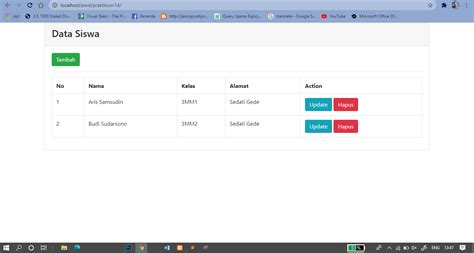 CRUD DENGAN OOP DAN PDO MYSQL DI PHP
