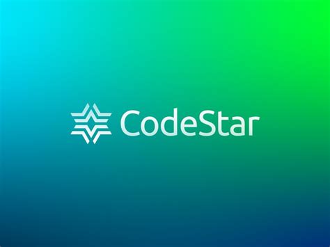 Codestar Logo Design ⭐ Logo Design Branding Design Logo Coding Logo